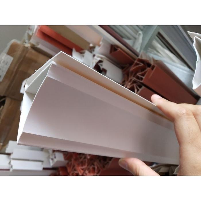 Jual Lis Dinding PVC /List Plafon PVC Lis Sudut Plafon Untuk Pinggiran ...