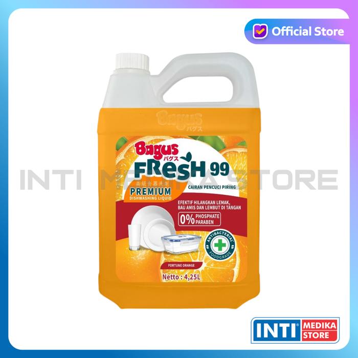 Promo BAGUS - Sabun Cuci Piring FRESH 99 4.25L GALON Antibacterial ...