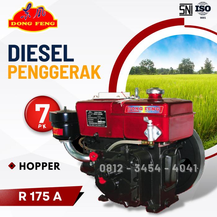 Jual Mesin Diesel Penggerak 7 Pk R 175 Dongfeng 7 HP - Kota Surabaya - Bethesda Machinery Sby ...