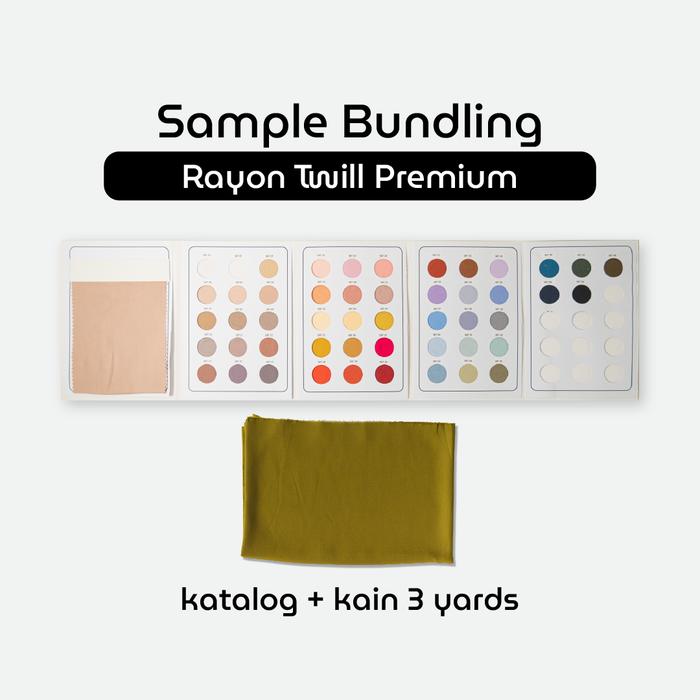 Jual Sukawarna Starter Pack / Sample Bundling Kain dan Katalog Warna ...