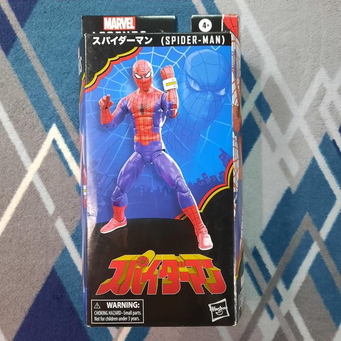 Jual MARVEL LEGENDS SUPAIDAMAN JAPANESE SPIDERMAN COMICS RETRO HASBRO ...