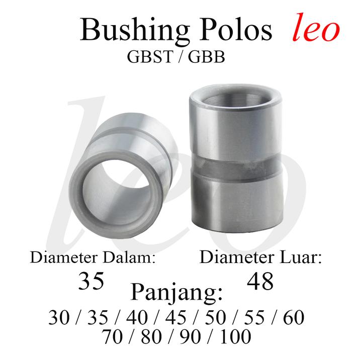 Jual Bushing Polos Dia. 35-48mm Panjang 30-100mm HRC 48-52 Guide Bush ...
