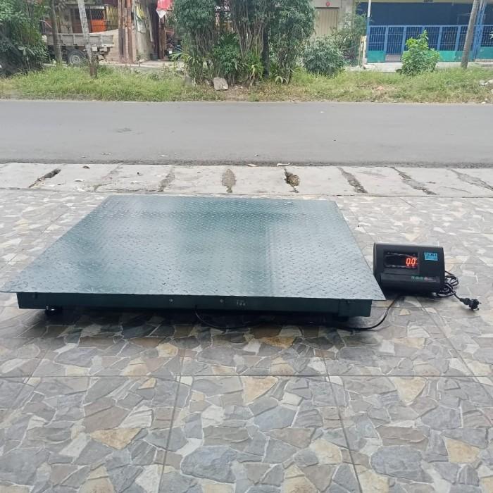 Jual Timbangan Digital Kapasitas besar 1 Ton atau 2 Ton 100 x 100cm ...