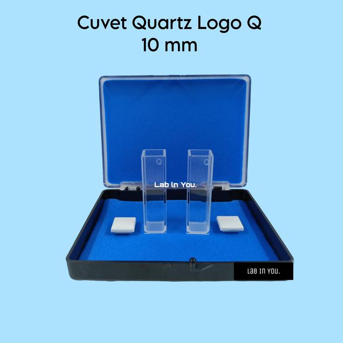 Jual Kuvet Kuarsa/Quartz Cuvettes With Lids 10 mm Merk Purshee 1 Pcs ...