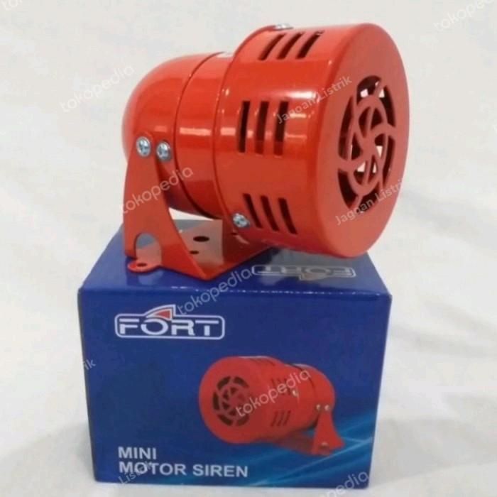 Jual Baby Sirine MS-190 Sirene Mini Motor Siren Alarm MS190 24V DC Fort ...