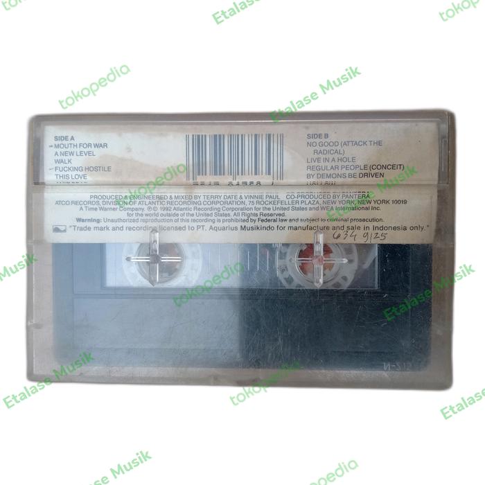 Jual Kaset Pantera Vulgar Display Of Power Mouth For War Dimebag Darrel ...