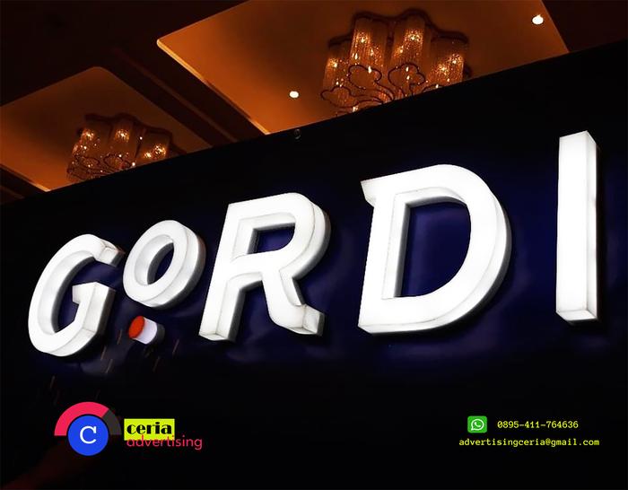 Jual Huruf timbul Acrylic LED Signage Acrylic LED Lettersign LED ...