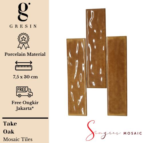 Jual Oak Take Singres Mosaic Tiles | Mosaic Keramik - Jakarta Barat ...