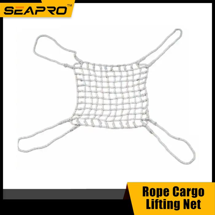 Jual High Strength Polypropylene Rope Cargo Lifting Net Sling - 2.5x2 ...