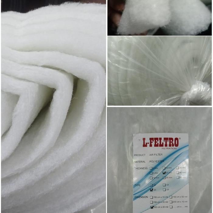 Jual Filter udara AHU / Dacron, 8mm x 2m x 20m - Jakarta Barat ...