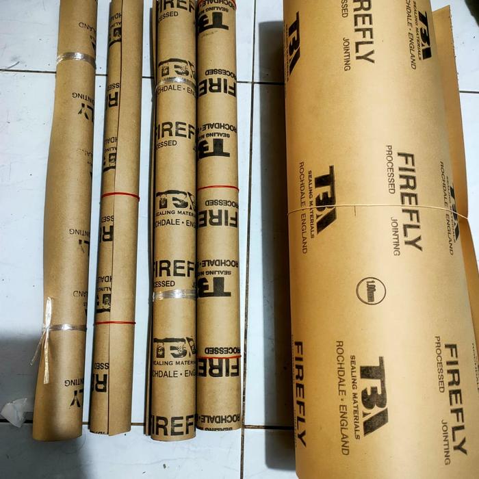 Jual FIREFLY TBA 1 MM PACKING GASKET FLANGE PAPER PAKING KERTAS BLOK ...