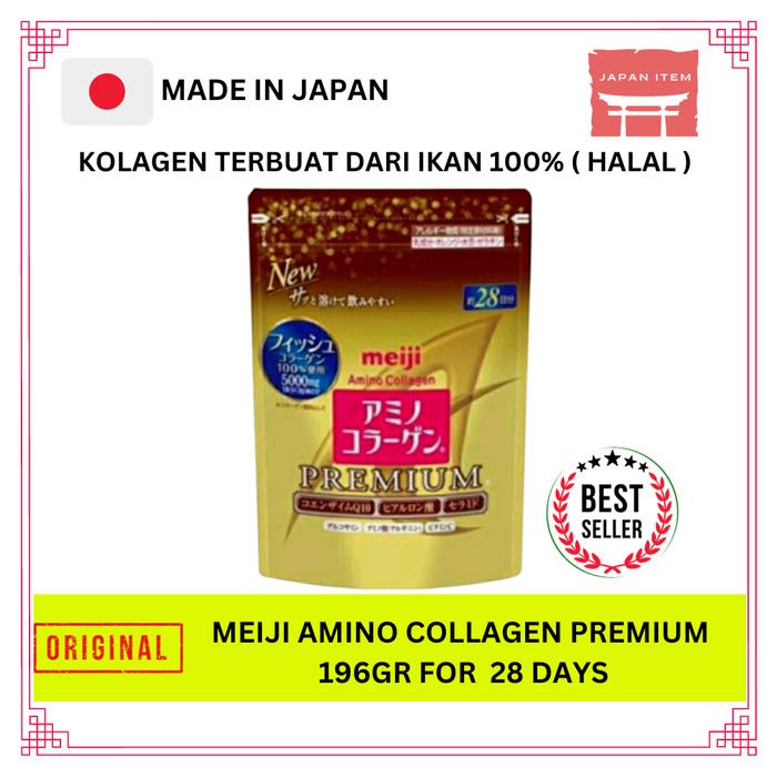 Jual Meiji Amino Collagen Premium Refill Pack Original Japan Di Seller Yama - Cengkareng Timur ...