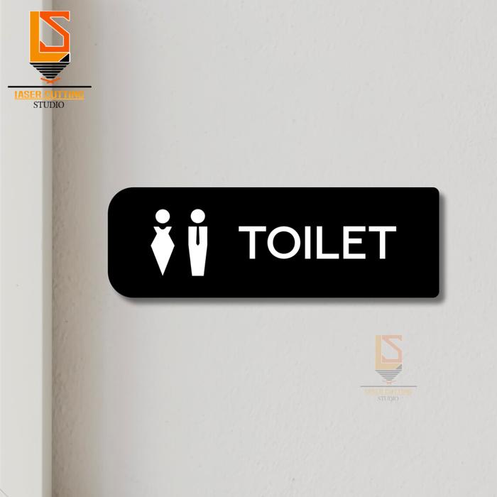 Promo Sing Board Akrilik Toilet Sign Papan Toilet - Kota Bandung ...