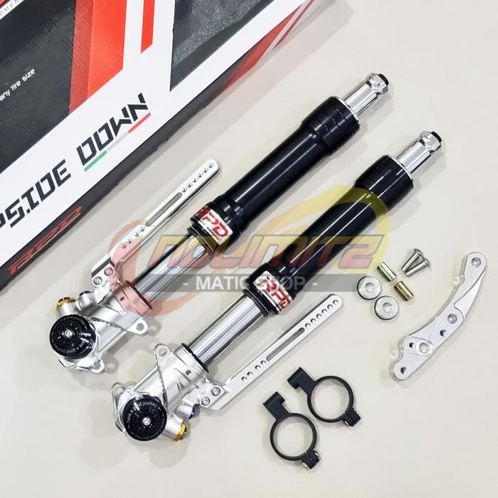 Jual Upside Down RPD Shock Depan Racing Black Yamaha NMAX All Type ...