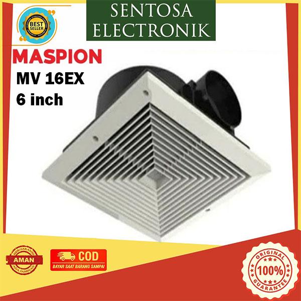 Jual MASPION CEILING EXHAUST FAN PLAFON MV-16 EX 6 INCH - Jakarta Timur ...