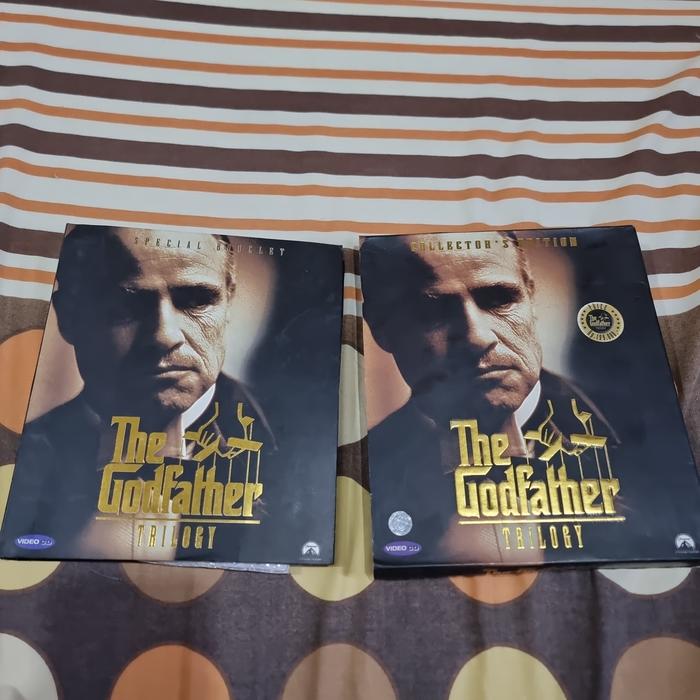 Jual Original VCD The Godfather Trilogy berisi 9 keping CD dan booklet ...