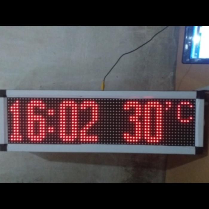 Jual Led Display 64x16 untuk suhu - temperatur kelembaban dan humidity ...