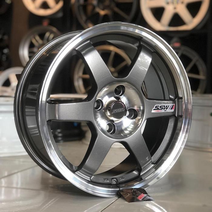 Jual velg racing ring 16 ET 38 TE37 SSW R16 brio city jazz Yaris Raize Agya - Kota Bekasi - Toko ...