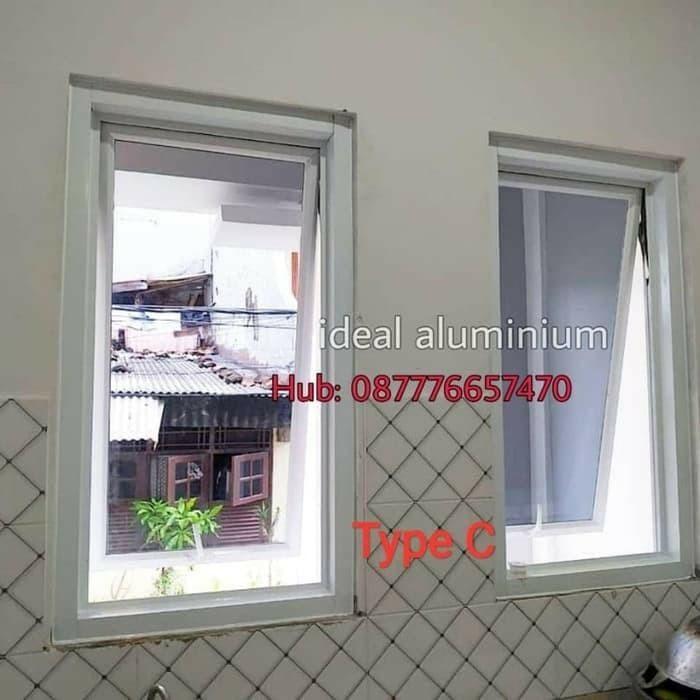 Jual jendela Aluminium custom 150 x 60 packing kayu - Jakarta Pusat - ud.ideal aluminium | Tokopedia