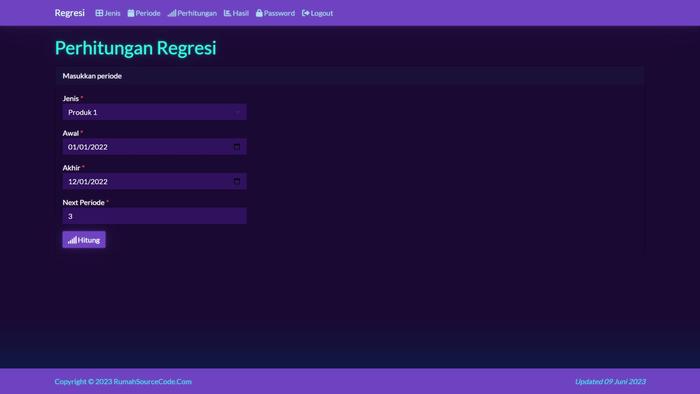 Jual Source Code Forecasting Metode Regresi Php Kota Denpasar Rumah Source Code Tokopedia