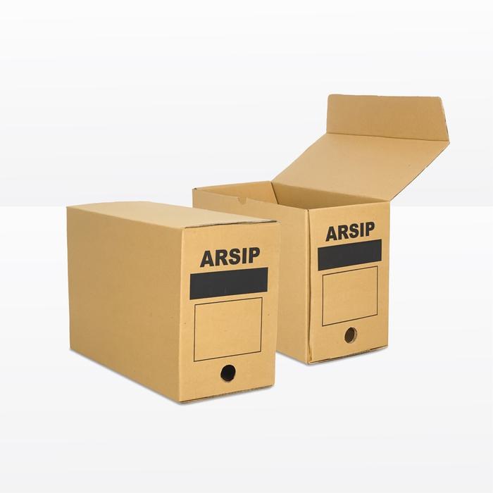Jual dus arsip box file organizer kardus dokumen kantor ukuran ...