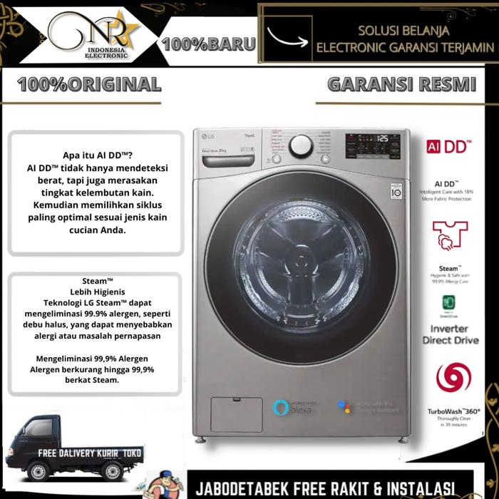 Jual LG F2720SVRV MESIN CUCI FRONT LOADING 20 KG THINQ AI INVERTER - Jakarta Selatan - NR ...