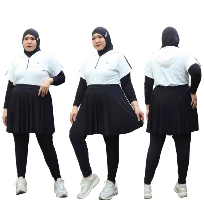 Promo Hitjab - Legging Rok Super Jumbo Plus Size Olahraga Sport Polos ...