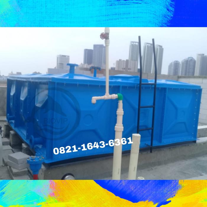 Jual 10 m3 Tangki Air Panel/Roof Tank/ Tangki IPAL (UK BISA CUSTOM ...