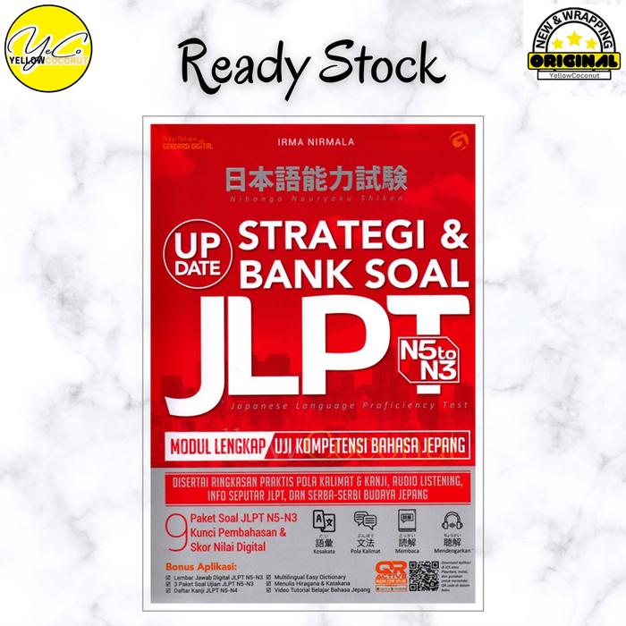 Jual Strategi & Bank Soal JLPT (Japanese Language Proficiency Test ...