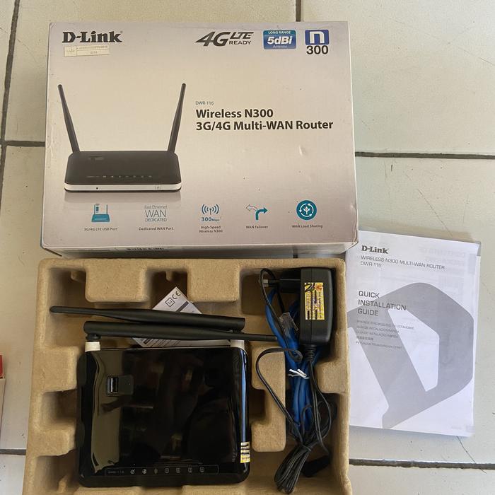 Jual Router d-link dwr 116 wireless 4G LTE - Kab. Bekasi - RF-parts ...