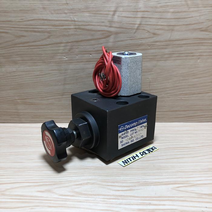 Jual Solenoid check valve SHOWA DECOMP VALVE SD-04G-A20C - Kota ...