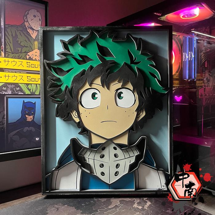 Jual Poster 3D Multilayer My Hero Academia Izuku Midoriya - Jakarta ...