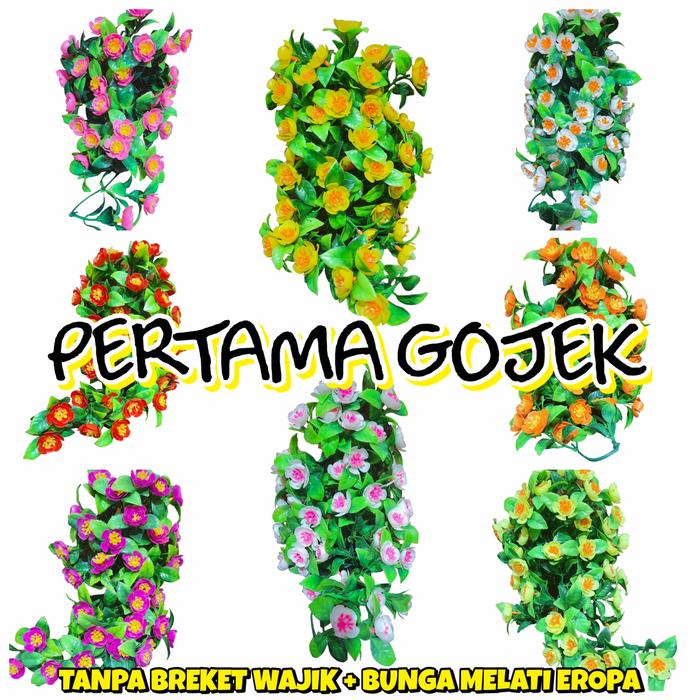Jual Bunga Plastik/Daun Rambat/Rumput Plastik/Busa Bunga/Oasis/Melati ...
