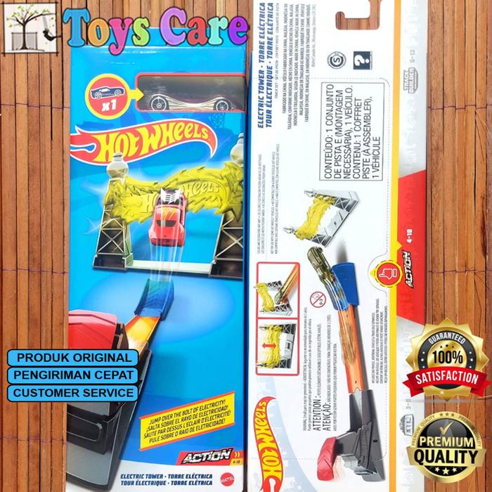 Jual HOTWHEELS TRACK ACTION STUNT SET - LOOP STAR FLAME JUMPER FLIP ...