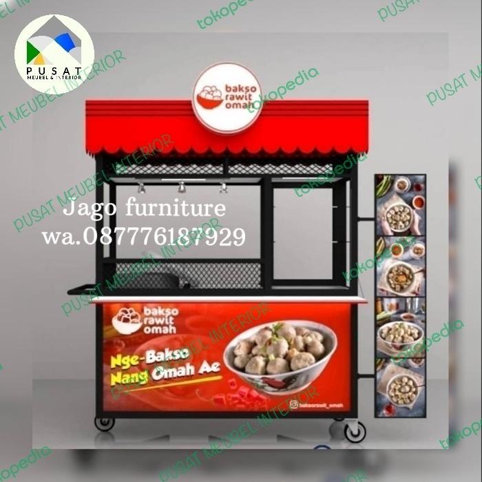 Jual GEROBAK BAKSO / GEROBAK NASGOR / BOOTH MIE RAMEN - Jakarta Barat ...
