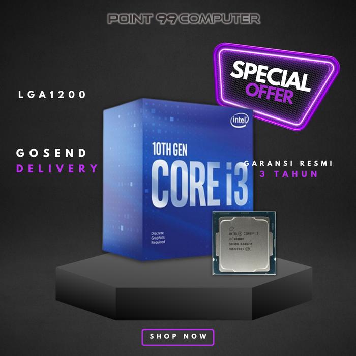 Jual Intel Processor Core i3-10100F BOX - Kota Bandung - POINT99 ...