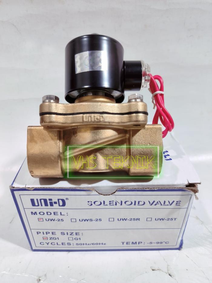 Jual UNI-D SOLENOID VALVE UNI-D UW-25 1" UW SERIES - Kota Bandung - vhs teknik | Tokopedia