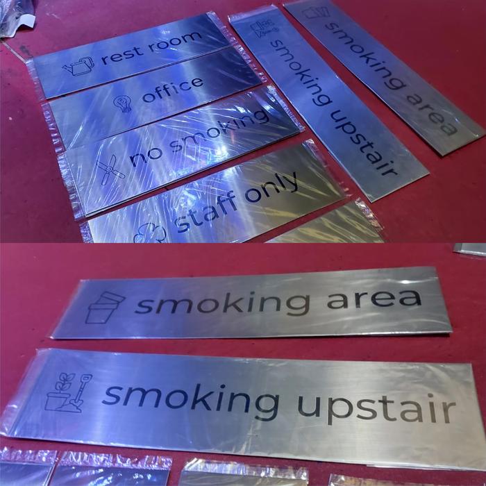 Jual Plat Ruangan / Penanda Ruangan / Room Marker / Room Plate ...