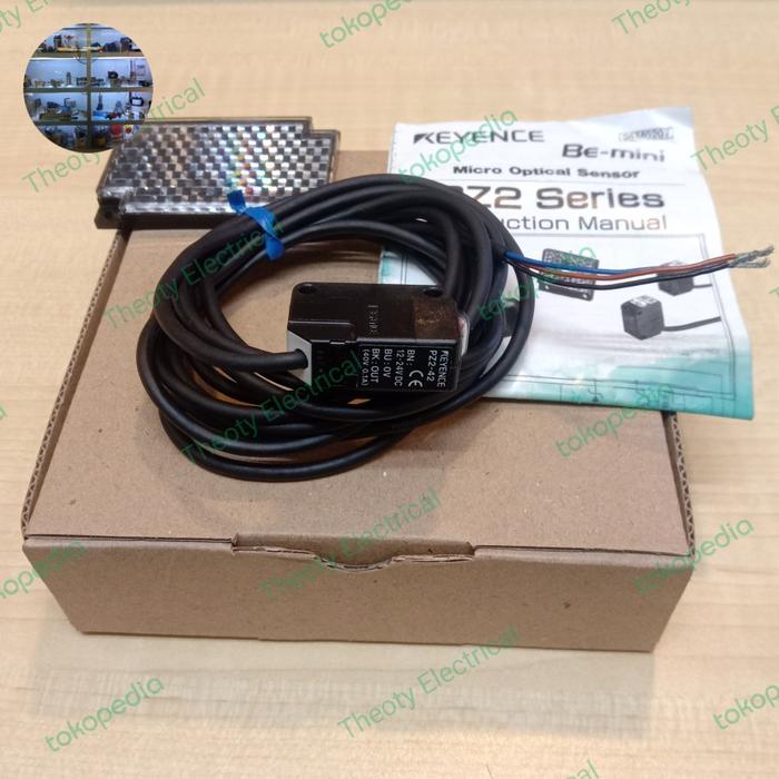 Jual KEYENCE Photoelectric Sensor PZ2-42 12-24Vdc KEYENCE PZ2-42 New ...
