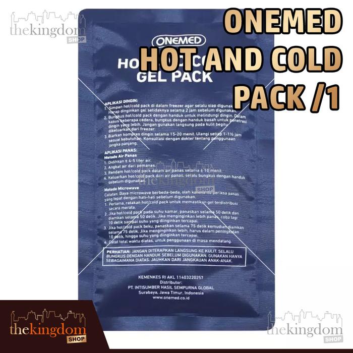 Jual Onemed Hot And Cold Pack Gel /1 Alat Kompres Panas Dingin Demam ...