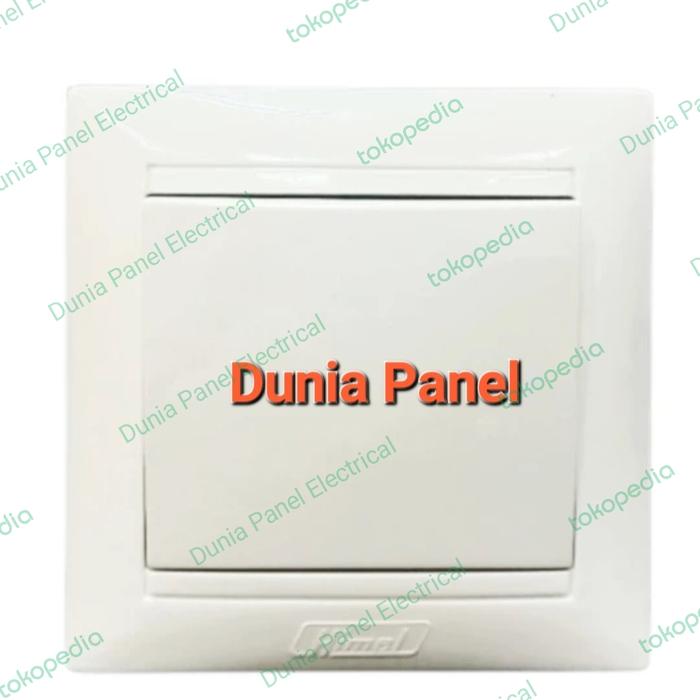 Jual Saklar 1 Gang 1 Way Switch Merk HIMEL HWDS1S - Jakarta Barat ...