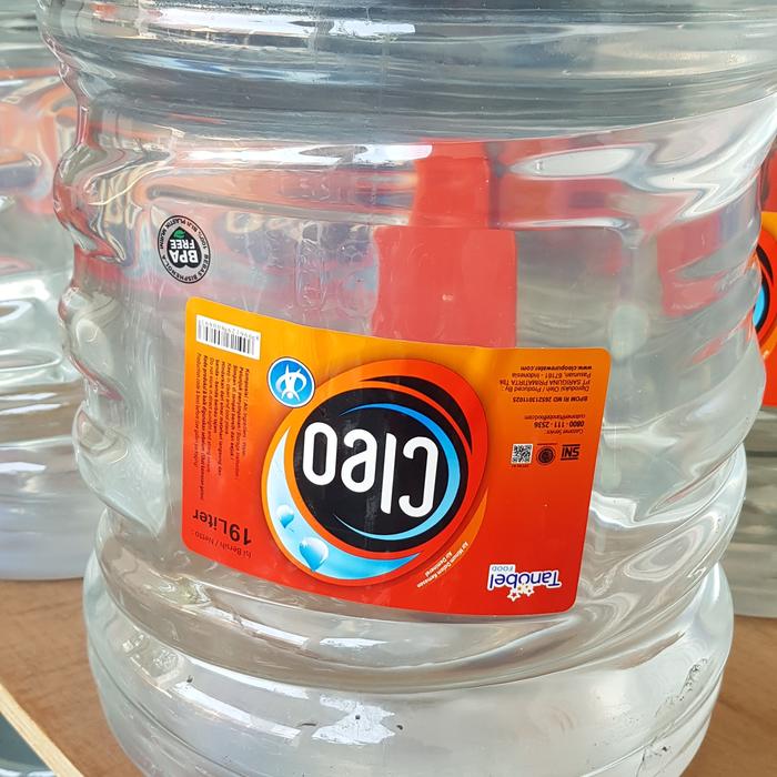 Jual Cleo Air Murni Galon 19 Liter Khusus Gosend / Grab ( Galon & Air ...