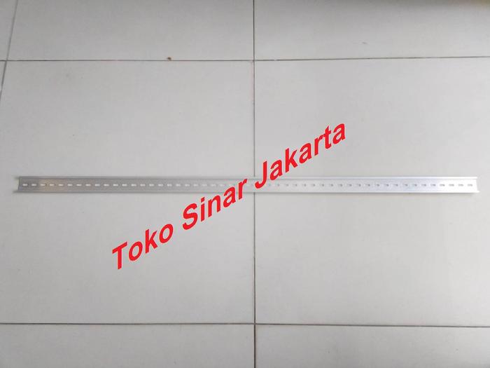 Jual Rel Rell Dudukan Tempat Rumah MCB Din Rail 1 Fungsi Panel MCB 1 ...