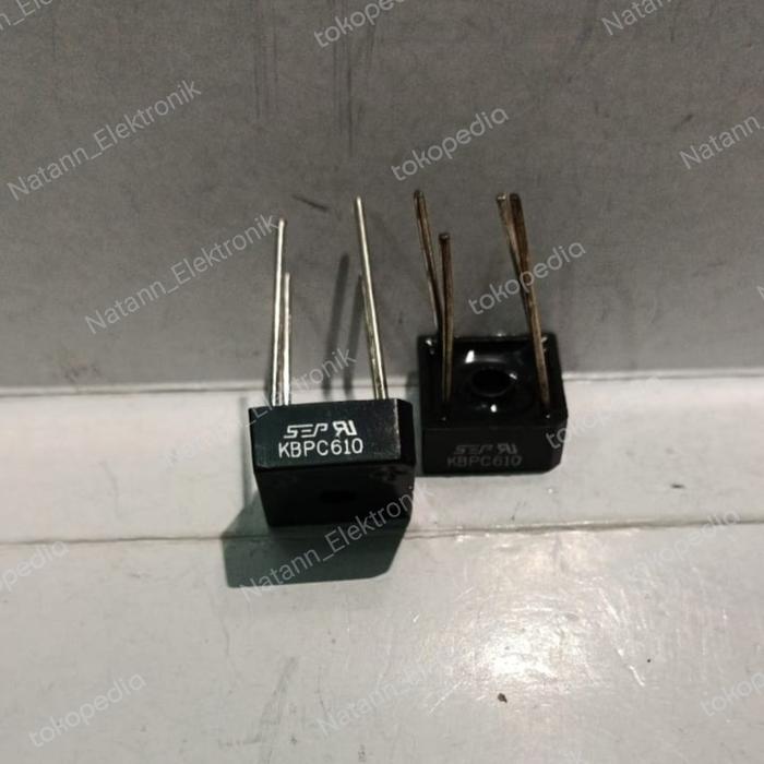 Jual 3513 dioda diode bridge jembatan ac to dc kbpc610 kbpc 610 model ...