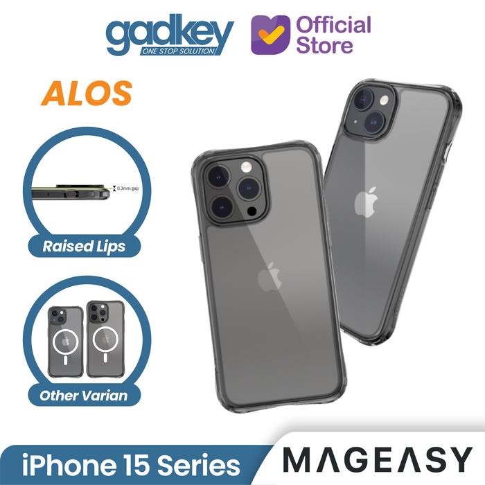 Jual Case iPhone 15 Pro Max Plus MagEasy Alos Magsafe Slim Cover Casing ...
