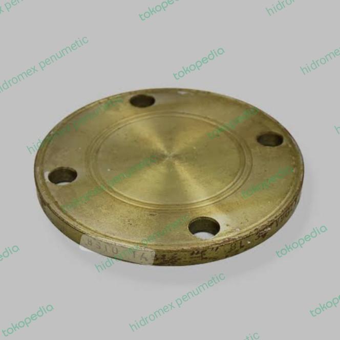 Promo BLIND FLANGE BUTA BESI carbon steel JIS 10k 5"inch FLANGE BUTA ...