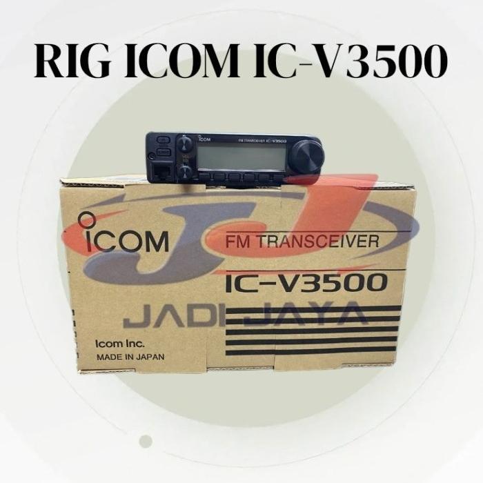 Jual Rig Icom IC-V3500 VHF 65W FM Mobile Transceiver Ori Baru Radio ...
