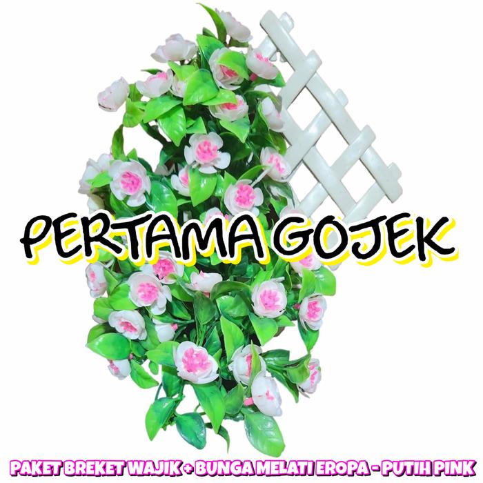Jual Bunga Plastik/Daun Rambat/Rumput Plastik/Busa Bunga/Oasis/Melati ...