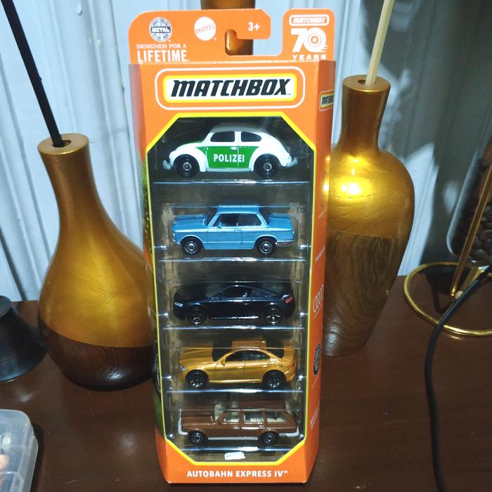 Jual Matchbox Autobahn Express IV Mercedes Wagon BMW VW Beetle Pack 5 ...