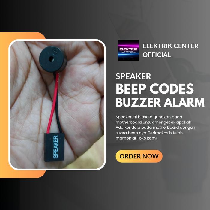 Jual Speaker Motherboard PC BIOS Beep Codes - Kota Depok - ELEKTRIK CENTER Official | Tokopedia
